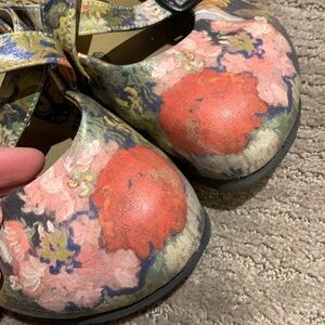 Calceo | Shoes | Calceo Floral Boho May Jane Clogs Size 37 | Poshmark